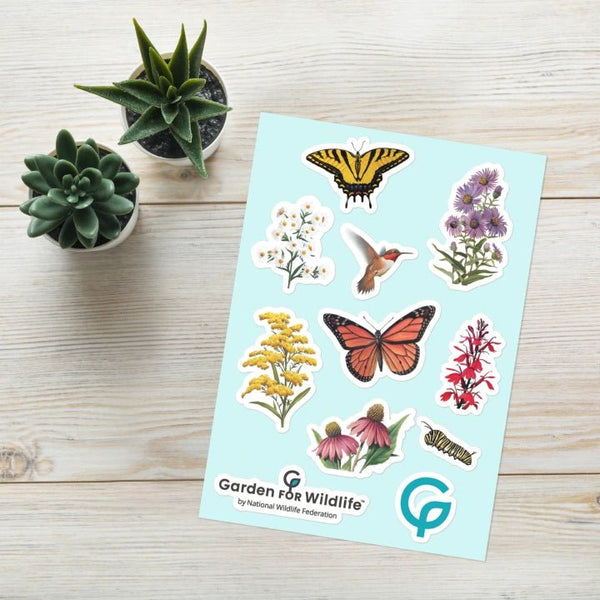 Garden for Wildlife Sticker Sheet